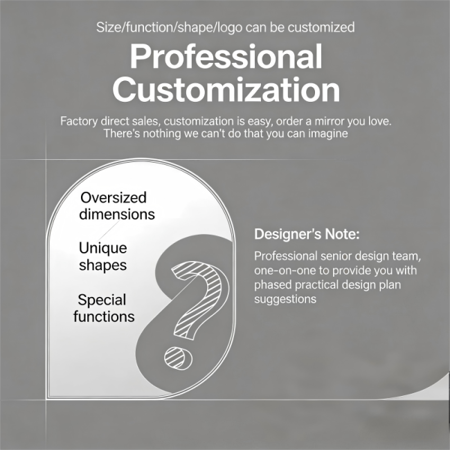 Smart Touch Modern Fogless Anti Fog Framed White Lighted Illuminated ...