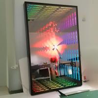 Quality Modern Flat LED Infinity Mirror Lamp Hollow Structure DIY Lights Tunnel Floor for sale