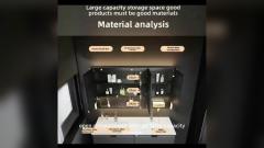 Modern Water-Resistant LED Mirror Wall Mounted Bathroom Vanity Medicine Cabinet for Hotel Apartment