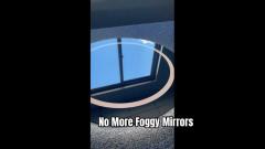 Modern frameless Round Bathroom Smart Mirror with LED Light - Anti-Fog Illuminated Vanity Makeup