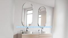 Modern LED Bathroom Mirror Cabinet with