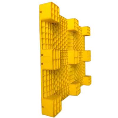 Cina Pallet di plastica gialli del magazzino pp Rackable 1200 x 1000 in vendita