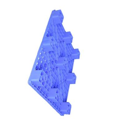 Cina Pallet di plastica blu statici accatastabili del carico 2T per il magazzino 120*100cm in vendita