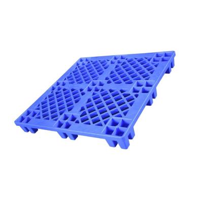 Cina Pallet di plastica del fronte 1100x1100 dell'euro pallet delle gambe del PE 2000Kg nove singolo in vendita