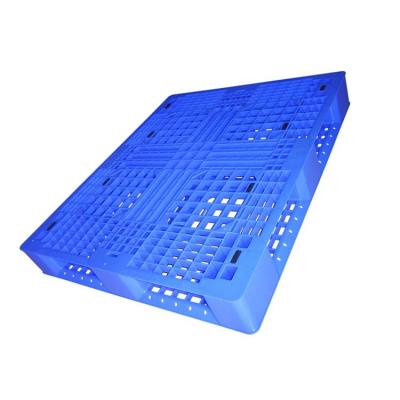 Cina Stile di plastica del pallet 1200*1000 del solido blu dell'HDPE euro dimensionale stabile in vendita