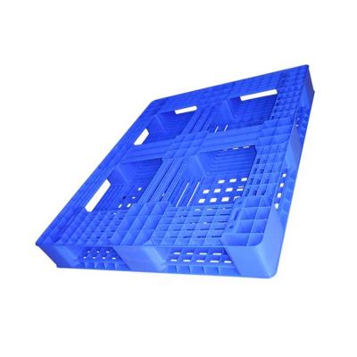 Cina Stile di plastica del pallet 1200*1000 del solido blu dell'HDPE euro dimensionale stabile in vendita