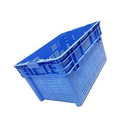 Cina HDPE sistemabile della gabbia di plastica di volume d'affari accatastabile 600X400mm per porto in vendita