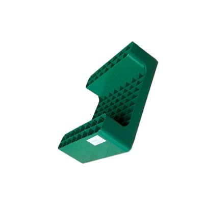 Cina Pallet di plastica verde sistemabile del magazzino 450x350 dei pp per porto in vendita