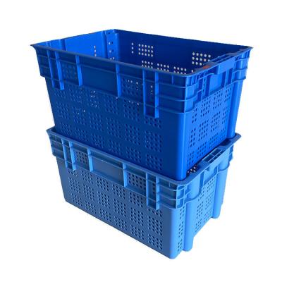 Cina Cassa d'impilamento sistemabile di plastica 61x40 dell'HDPE per il mercato del magazzino in vendita