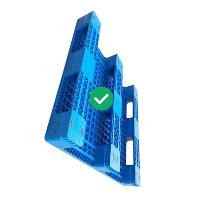 Cina carico di plastica di tormento 1.5T delle casse di 1.2X1.2m dell'HDPE di plastica commovente riutilizzabile del pallet in vendita
