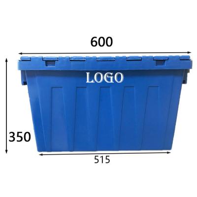 Cina Scatole commoventi accatastabili chiudibili a chiave 770 libbre di contenitori di stoccaggio di plastica dell'HDPE per muoversi in vendita