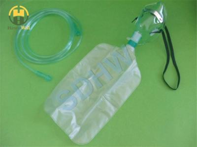 China Medical oxygen mask with reservoir bag for sale