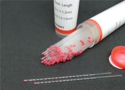 China Medical glass blood sampling capillary tube for micro hematocrit with heparin for sale