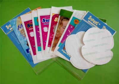 China Easy use comfortable disposable underarm dress shields for armpit sweat absorb for sale