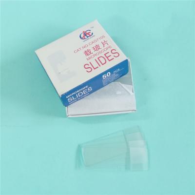 China Lab supply Sail brand clear glass ground edges micoscope slide 7105 for sale