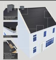 Quality Clear BIPV Solar Glass Weather Resistant Photovoltaic Glass For Buildings for sale