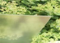 China Flat Mistlite Patterned Glass 3.2mm 4mm Toughened Safety Glass Custom Size for sale