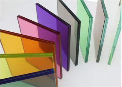 China UV Protection PVB Laminated Glass High Transparent / Colored Partition Wall Glass for sale