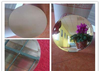 China Grey Tinted Glass Mirror Float Safety Glass Mirrors Customized For Decorative for sale