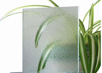 China 4mm Thickness Coloured Patterned Glass Figured Glass For Balconies for sale
