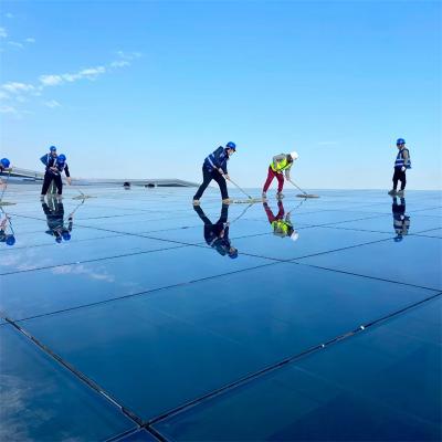 China Aesthetic &High-Efficiency Modern BIPV Solar Glass Suitable for Integrated Facede&Roof  Energy Syetem for sale