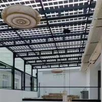 Quality Customizable Transparent Solar Panel Glass Low Light Reflection Glass 2mm - 19mm for sale