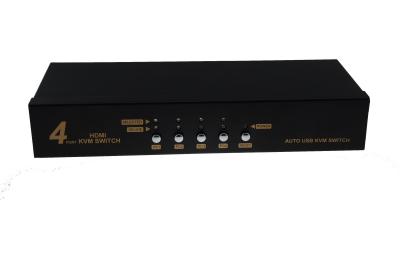 China 4 port USB 2.0 KVM switch HDMI Autio Swicher with keyboard amd mouse for sale