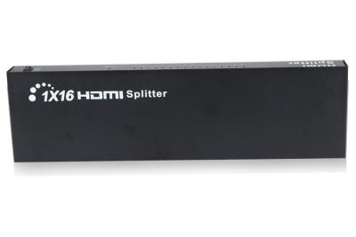 China Metal case HDMI 1.3 1 in 16 out hdmi splitter 1X16 support 3D 1080P for sale