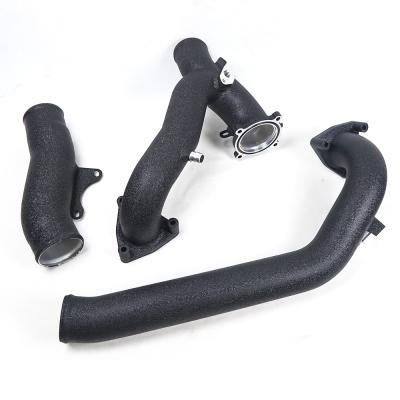 China 4in Post Throttle Valve Intercooler Charge Pipe Kit For 2017+ Audi B9.5 S4 S5 EA839 3.0T V6 for sale