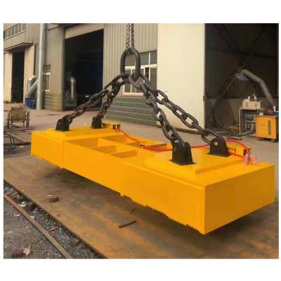 Cina Rotating Telescopic Hanging Beam Electromagnetic And Magnetic Lifter 10+10T 13.5+13.5 Ton in vendita