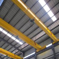 China LDA Single Girder Overhead Crane With Pendent Button for sale