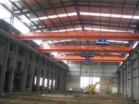 China LDA Single Girder Overhead Crane With Pendent Button for sale