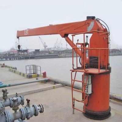Cina Vuotamento rigido di Marine Hydraulic Crane Straight Arm dell'asta della gru per barche fissa dell'asta in vendita