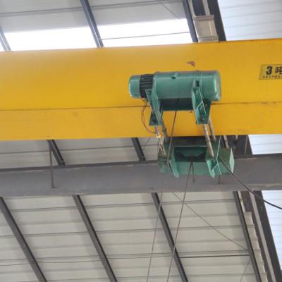 Cina Low Headroom Type Single Girder Workshop Overhead Crane 10 Tone in vendita