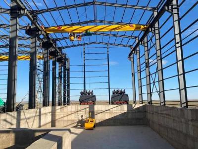 Cina 6-20m Height A3 Light Duty Overhead Crane Single Girder 1 ~ 2 Ton For Factories in vendita