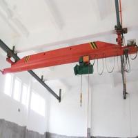 China Customizable 2 Ton Overhead Crane Under Running Crane For Workshop for sale