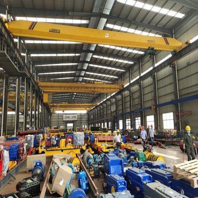 Cina 5ton Single Girder Eot Crane With Hoist Low Noise For Warehouse in vendita
