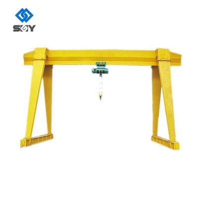 Cina Industrial EOT Single Girder Gantry Crane Trolley 3 Ton 6 Ton 3 Phase 380VAC in vendita