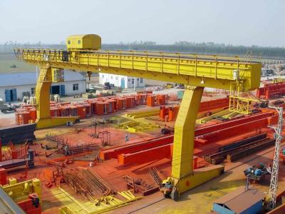 Cina L Type Single Beam Gantry Crane 30m Cantilever Bridge Crane 10 Ton With Hoist in vendita