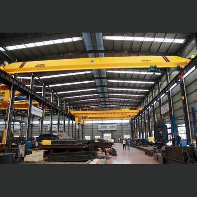 China 8ton Single Girder Overhead Travelling Crane Remote Control Monorail Eot Crane for sale