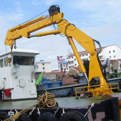 Cina La barca di vuotamento dell'asta dell'articolazione ha montato Crane Marine Dinghy Cranes in vendita