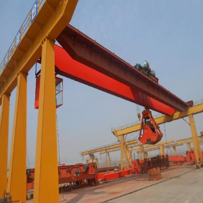 Cina Gru a ponte 5t della trave di Two Purpose Double del modello di QN con la gru a benna ed il gancio in vendita