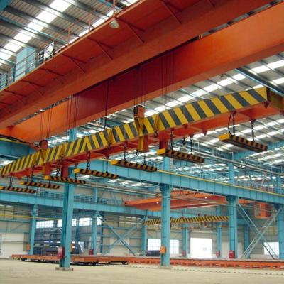 Cina fascio sopraelevato elettrico di Crane Top Running Crane With Haning del fascio del doppio 25ton in vendita