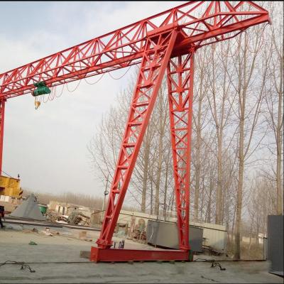 中国 Q235B Trussed Type A3 Workshop Gantry Crane Single Girder Light Weight 販売のため