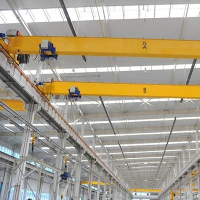 China 8ton Single Girder Overhead Travelling Crane Remote Control Monorail Eot Crane for sale