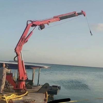 Cina La barca di vuotamento dell'asta dell'articolazione ha montato Crane Marine Dinghy Cranes in vendita