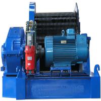 China Jm Model Slow Speed Electric Power Winch For Cable Pulling for sale