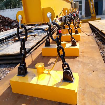 Cina Trattamento del residuo di 10 Ton Excavator Lifting Electromagnet For in vendita