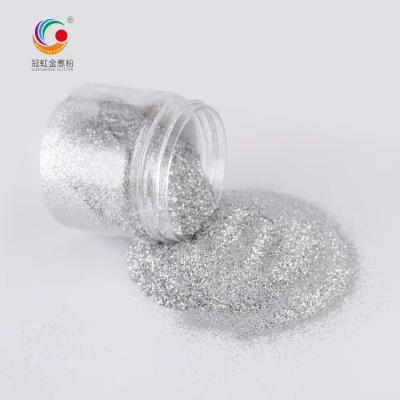 China 250 Degree Aluminum Silver Holographic Glitter Shimmer Injection Molding for sale