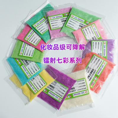 China High Flash Holographic Cosmetic Biodegradable Glitter Powder Bulk ODM for sale